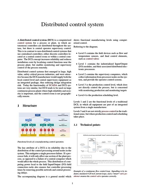 distributed control system pdf systems science systems engineering