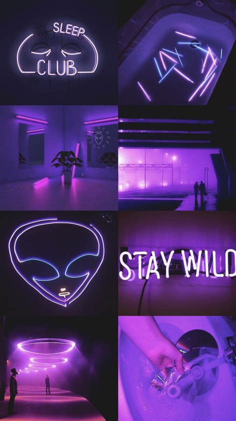Neon Purple Aesthetic Wallpapers Top Free Neon Purple Aesthetic Backgrounds Wallpaperaccess