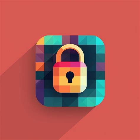 Premium Ai Image Data Security Icon
