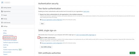 Configure Github Enterprise Saml Single Sign On Sso