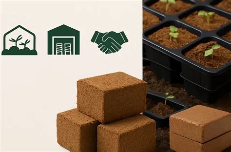Coco Coir Cubes Uses Types And Applications For Green Farming