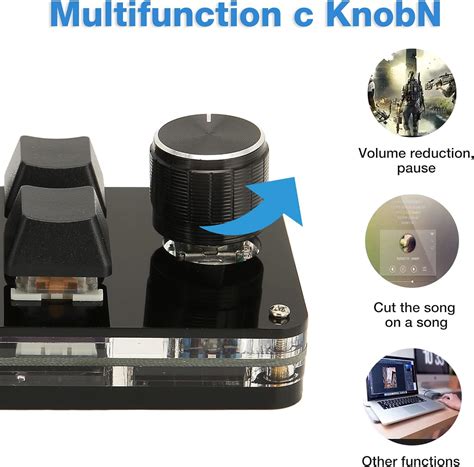 Buy 6 Key Macro Pad OSU Keypad Mini Gaming Keypad With Knob USB DIY Programmable Keyboard OSU