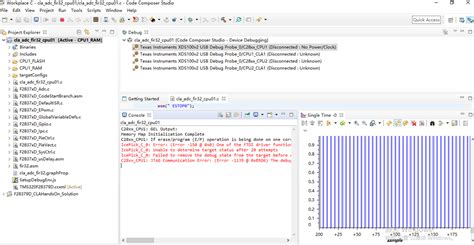 CCS LAUNCHXL F28379D Cla Adc Fir32 Cpu1 Graph C2000 Microcontrollers