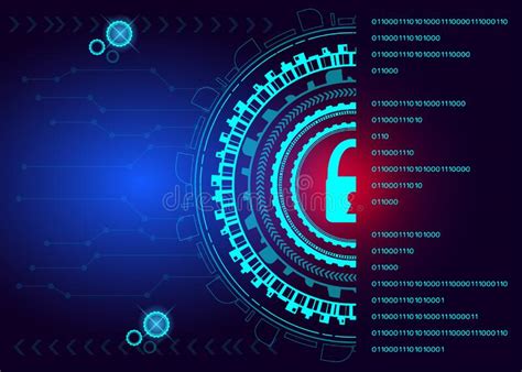 High Tech Digital Technology Network Abstract Technology Background Hi