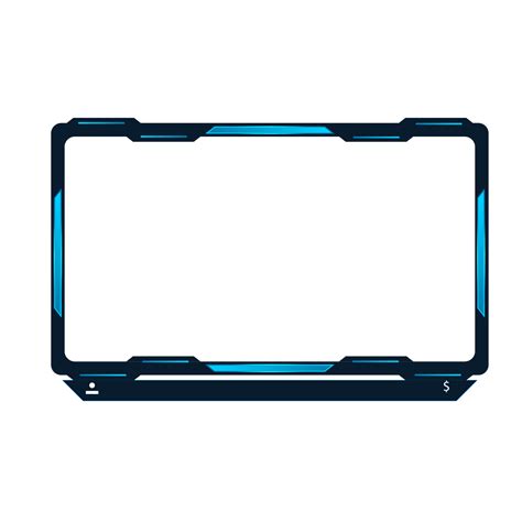 Online Gaming Screen Panel And Border Design For Gamers 22751331 PNG