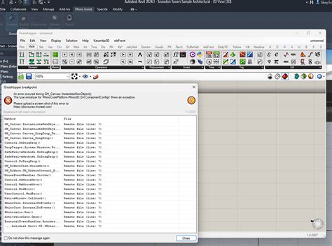 code editor not opening in rhinoside revit rhino 8 revit