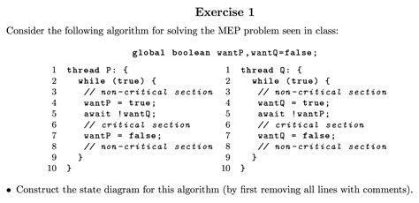Solved Consider The Following Algorithm For Solving The Mep