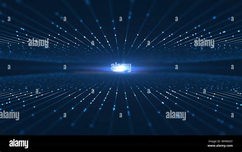 Abstract Connecting Dots And Lines Internet Network And Technology Graphic Design Digital