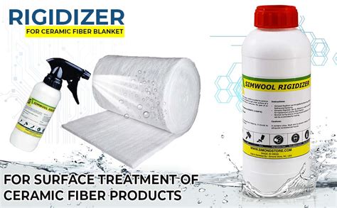 Colloidal Silica Rigidizer Coating For Refractory Ceramic Fiber
