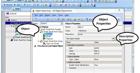 Neuron Technology Object Repository Qtp