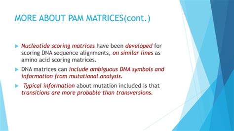 Scoring Schemes In Bioinformatics Ppt