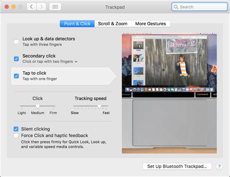 Change The Setting For Your Mac Trackpad Seoeyseomw