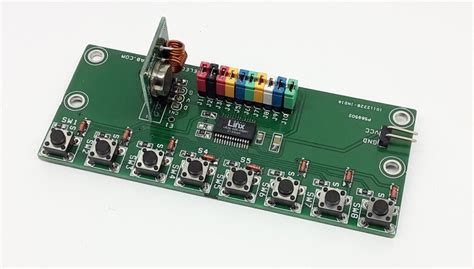 Channel RF Remote Transmitter With Holtek And Serial Protocol Electronics Lab