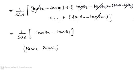 if theta 1 theta 2 theta 3 theta are in ap whose common difference is d show maths