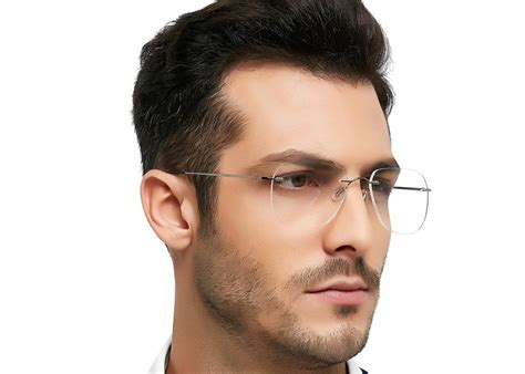 Best Selling Rimless Frames Titanium Glasses Glasses Manufacturers