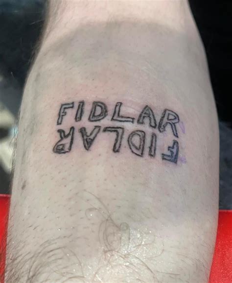 Just Another Fidlar Tat R Fidlar