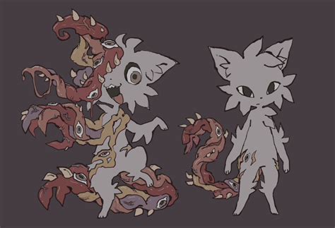 388745 Grimdark Artistfluorurodecobre Cat Feline Fictional Species Mammal Monster