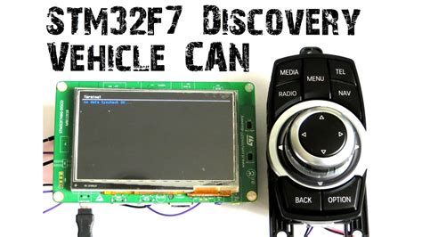 STM32F7 Discovery Car Navigation Controller CAN Bus Go IT