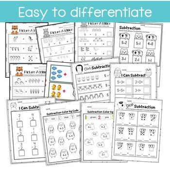 Addition And Subtraction Within Worksheets By The Rabbit Studio