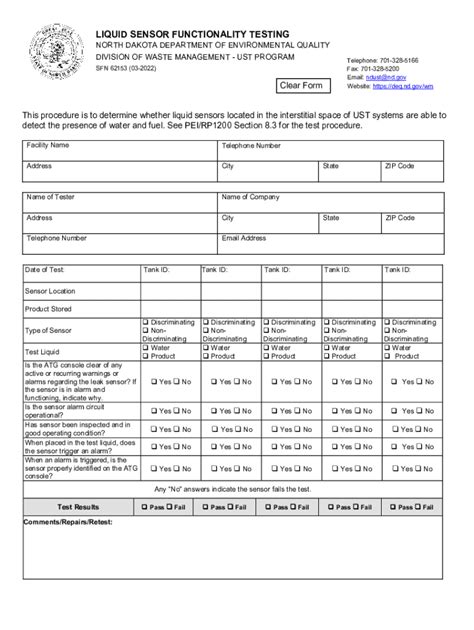 Fillable Online 30 Day Interstitial Monitoring Log For Double Walled Tanks Fax Email Print