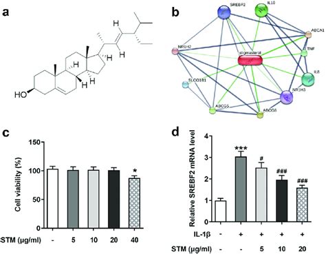 Effects Of STM On Cell Vitality A Chemical Structure Of STM B The Download Scientific
