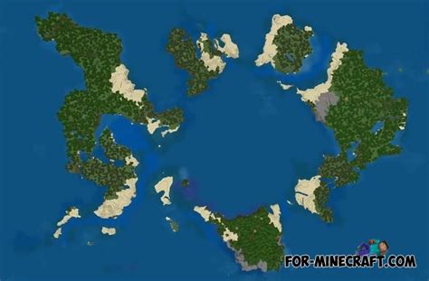 Group Of Islands Seed For Minecraft Bedrock 121 For