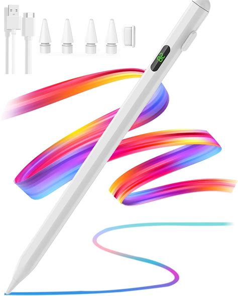 Qzgyool 2nd Gen Stylus Pen For Ipad Fast Charge Compatible With Ipad Pro Mini Air 2018 2023