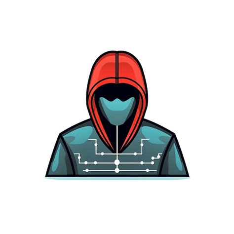 Hacker Icon Technology And Security Symbol Art Logo Illustration