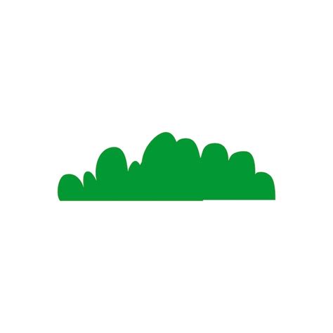 Premium Vector Vector Grass Element Green Color Bright