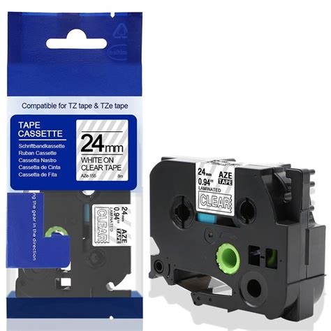 Labelife Tze White On Clear Mm Compatible Fo Grandado