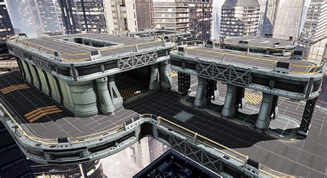 Modular Sci Fi Environment In Environments UE Marketplace