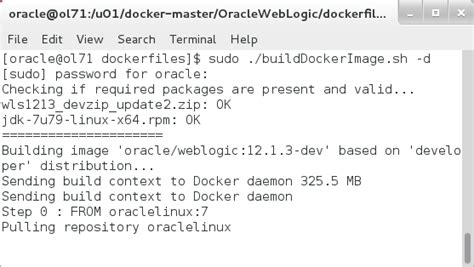 Oracle Weblogic Server 1213 Developer Guide Using Docker With