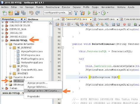full codigos java conexion java con mysql
