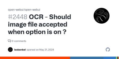 Ocr Should Image File Accepted When Option Is On · Issue 2448