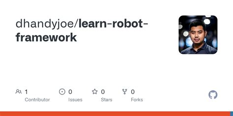 github dhandyjoe learn robot framework