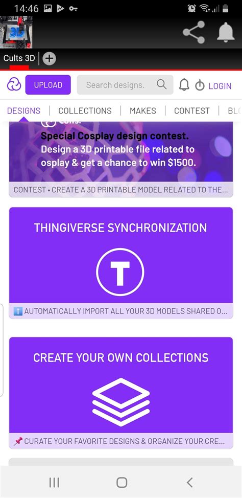 Cults 3d Printables Latest Version 2 0 For Android