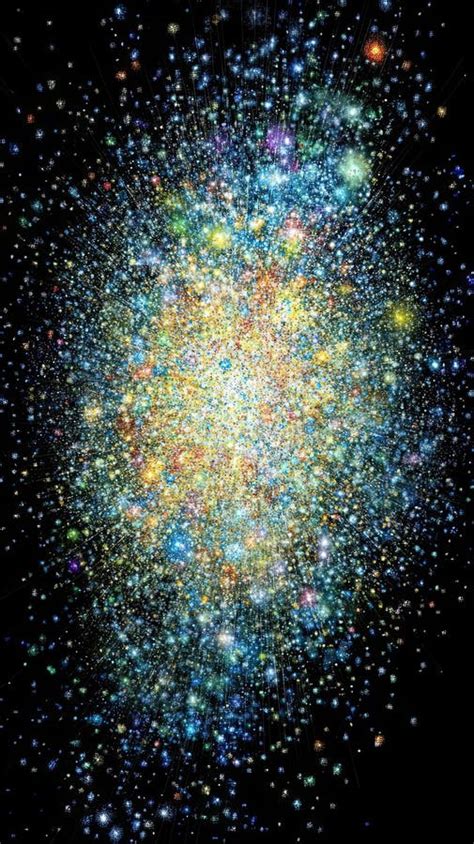 Exploring The Concept Of The Great Unification Of The Universe Through Dazzling Cosmic Imagery