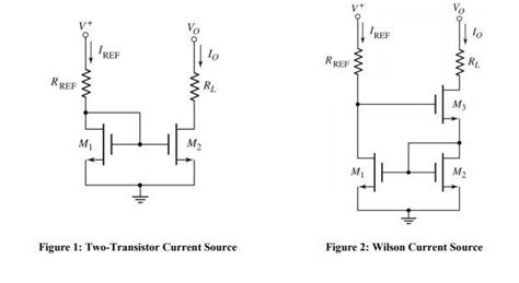 Solved Figure Two Transistor Current Source Figure Chegg Com