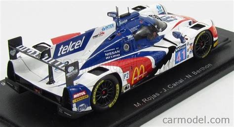 Spark Model S5123 Scale 1 43 Ligier Js P2 Team Nissan N 41 Lmp2 24h