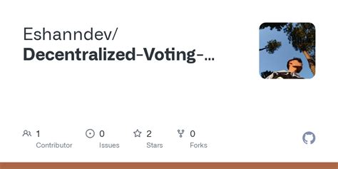 Github Eshanndev Decentralized Voting System
