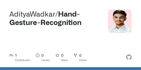 GitHub AdityaWadkar Hand Gesture Recognition