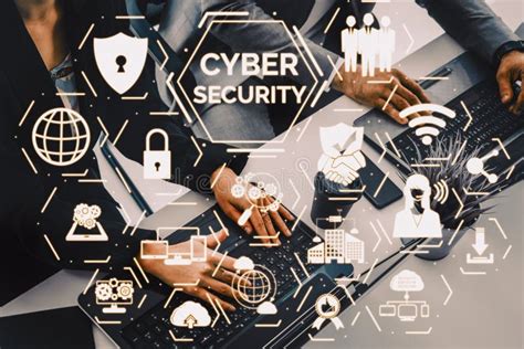Cyber Security And Digital Data Protection Concept Stock Image Image