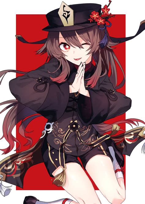 Hu Tao Genshin Impact Drawn By Moegi Danbooru