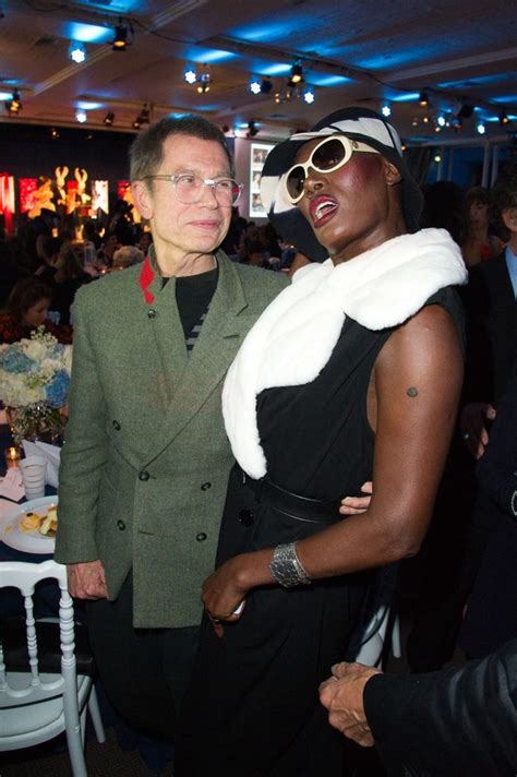 Meet Grace Jones Striking Model Son Who Looks Just Like Her