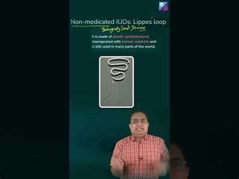 Non Medicated IUDs Lippes Loop Contraceptive Methods Class 12