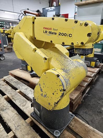 Used Fanuc Lr Mate 200ic Industrial Robot With R 30ia Controller For Sale In Warren Ohio