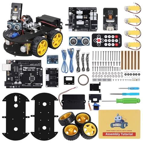 Elegoo Kit Coche Robot Stem Basado En Arduino