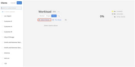 Workload Report Mosaic