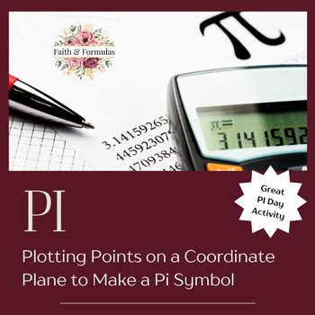 PI Plotting Points To Make A Picture WORKSHEET By Finchs Nest