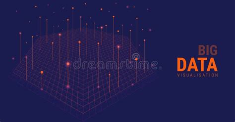 Big Data Background Social Network Concept With Connected Lines And